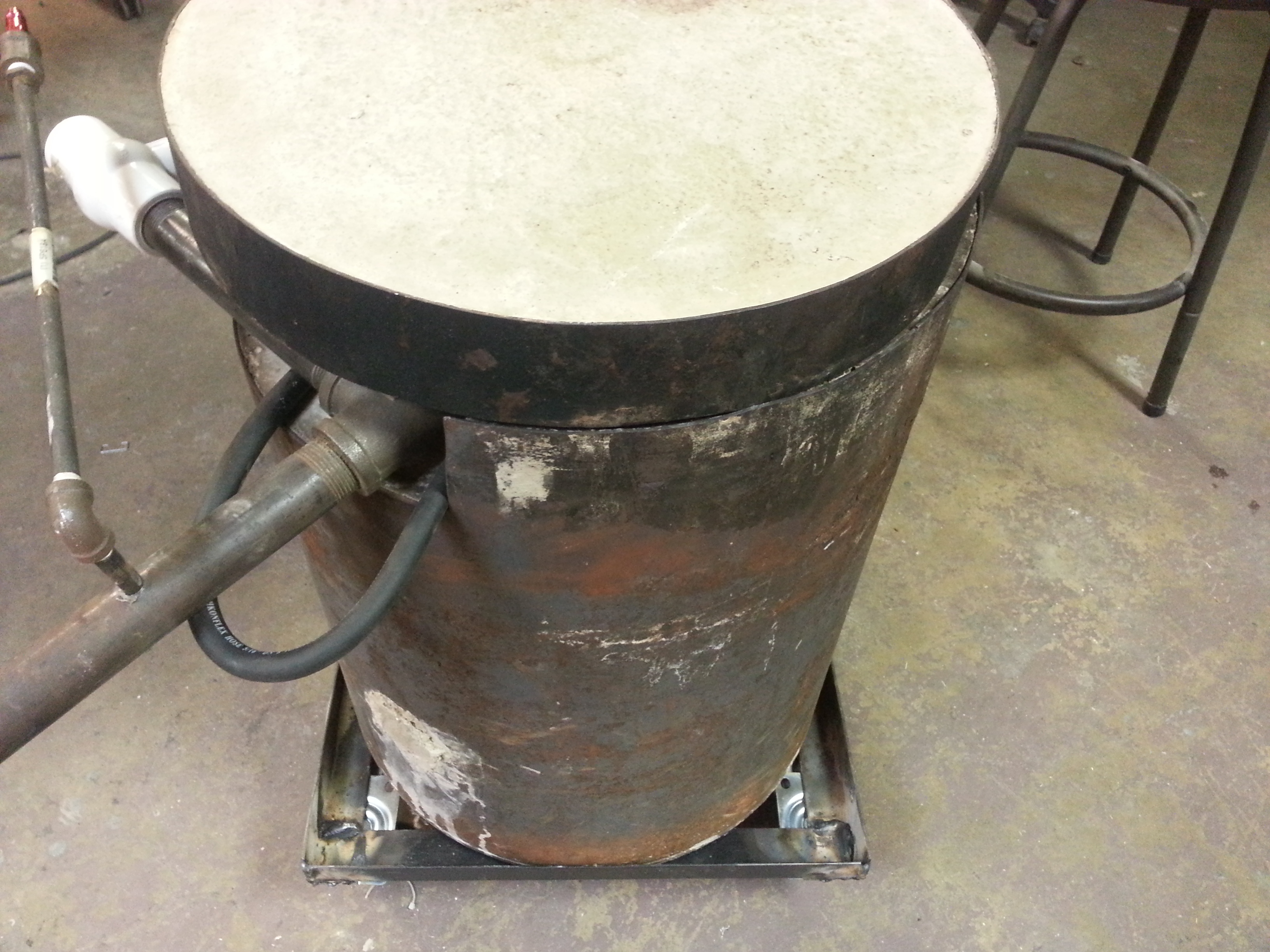 Upgrading The Furnace Cart « Midsouth Makers – Memphis Area Makerspace